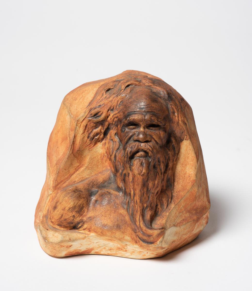 Aboriginal head - Castlemaine Art Museum